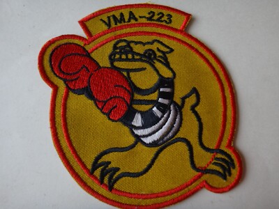 Vietnam War Patch USMC Marine Attack Squadron VMA-223 BULLDOG | eBay