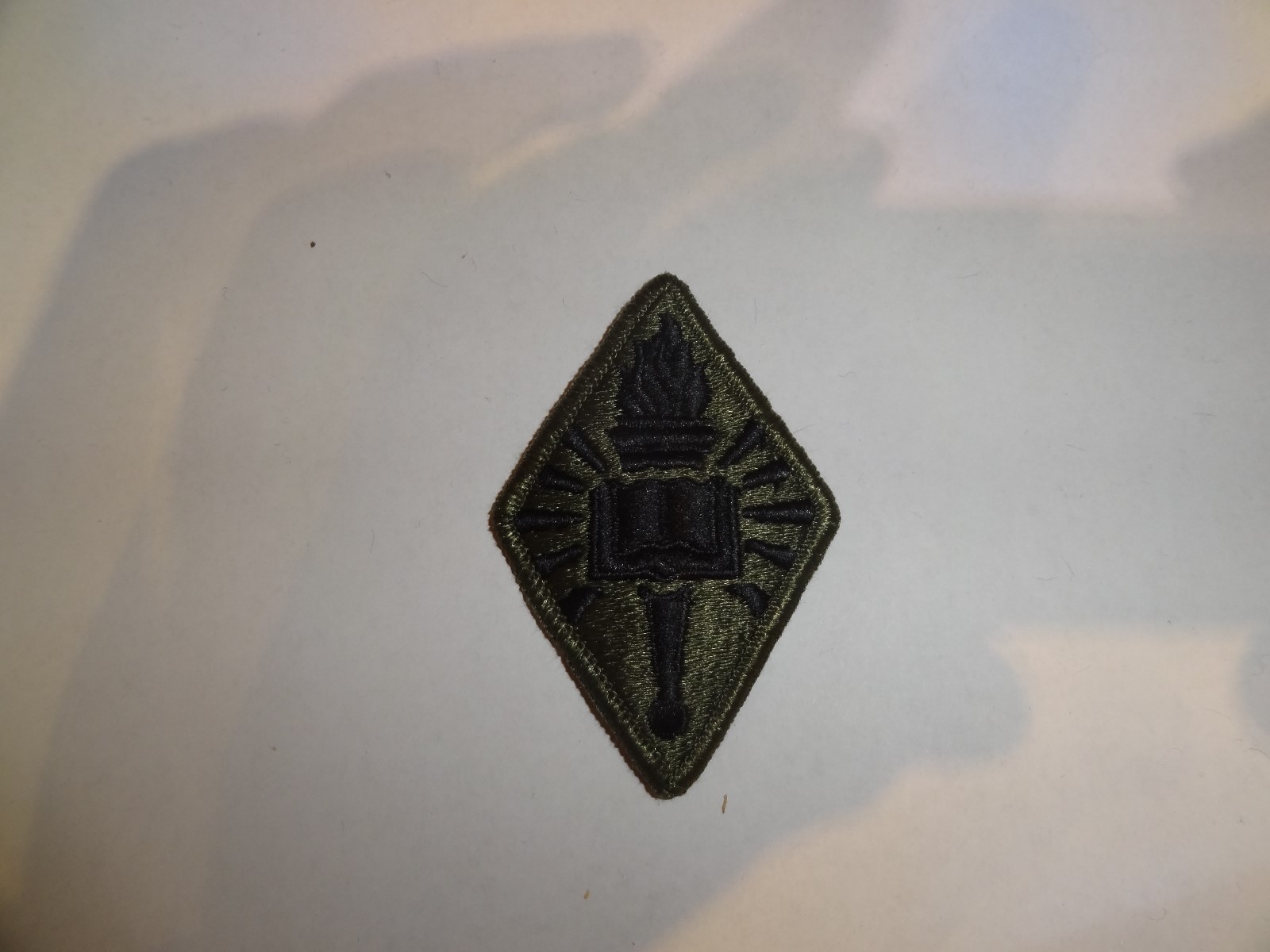 MILITARY PATCH SEW ON SHOULDER SUBDUED US ARMY CHAPLAIN CENTER AND ...