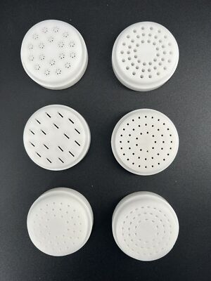 Popeil Pasta Maker Replacement Parts P400 - Set of 6 Pasta Forms Dies ...