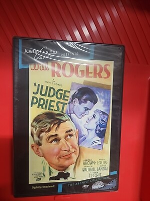 Judge Priest (DVD, 1934) 874757013794| eBay