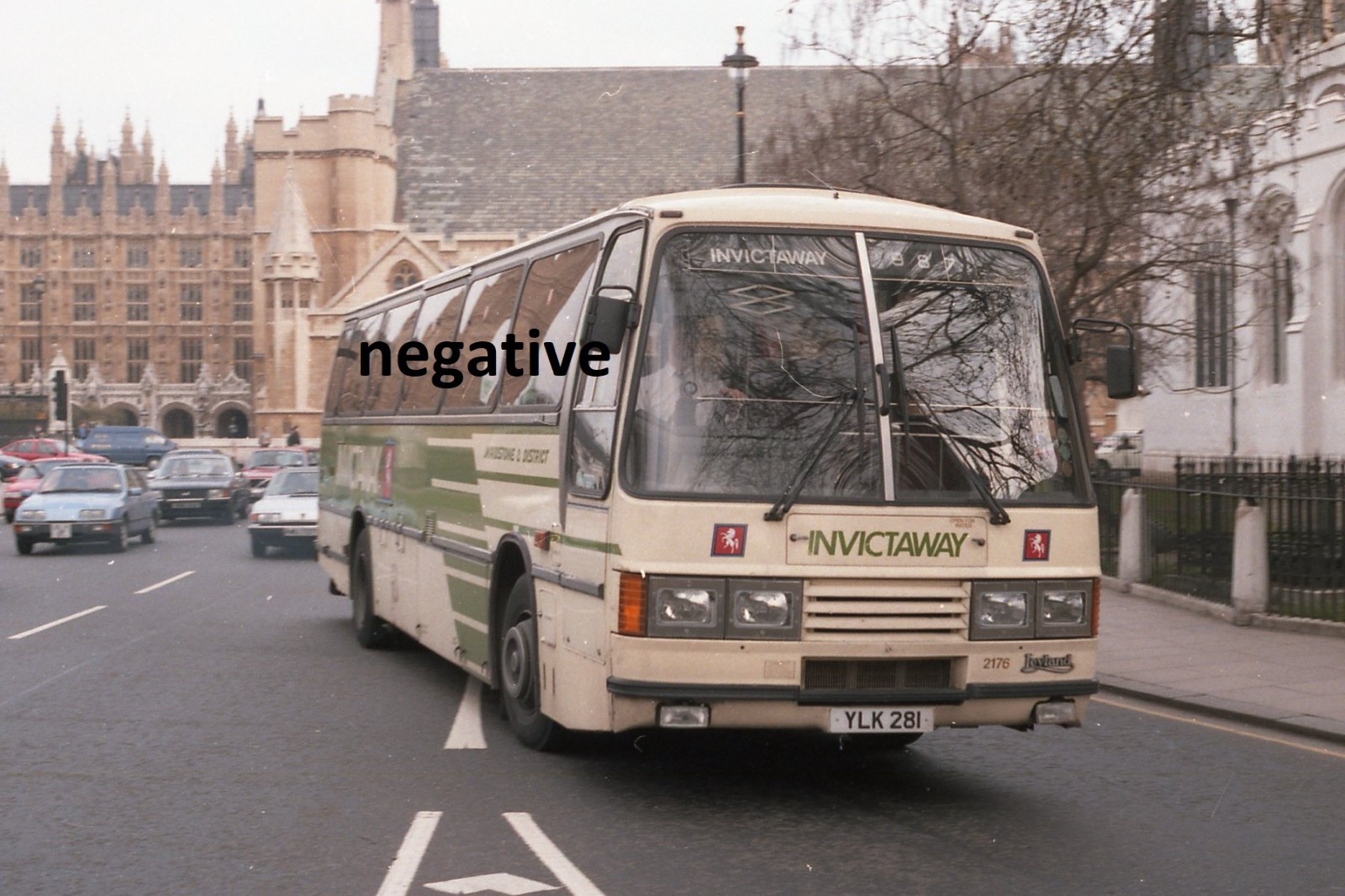 35MM BUS NEGATIVE MAIDSTONE & DISTRICT LD TIGER DUPLE LASER YLK281 NEG ...