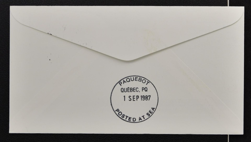 FRANCE to CANADA 1987 AF CONCORDE Pilot Sign First Flight FFC Cover ...