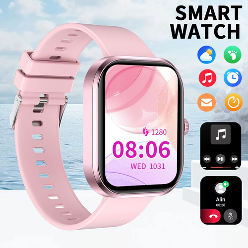 Multifunctional Smart Watch Men Women Bluetooth Connected Phone Music ...