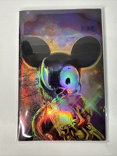 Venomized Veno-Mickey Chrome Foil L.A. Comic Con Stan Yak Cover Super ...