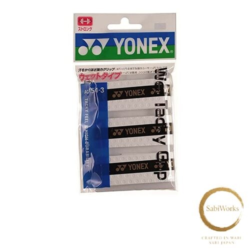 New YONEX AC154-3 Grip Tape Wet Tacky Grips (3 Pieces) | eBay