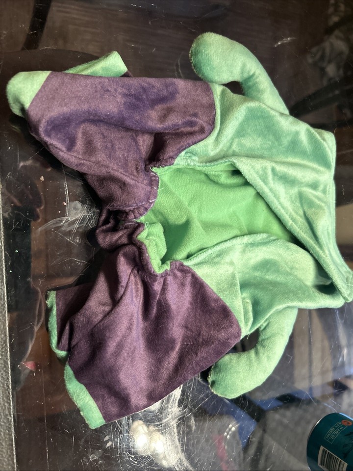 Hulk Pet Costume Dog Hulk Marvel Disney Avengers Medium Superhero Green ...