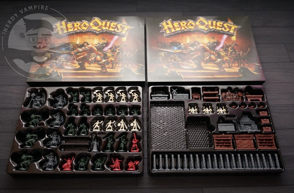 HeroQuest | Complete Set Of Core Game Miniature Figures | Official Game ...