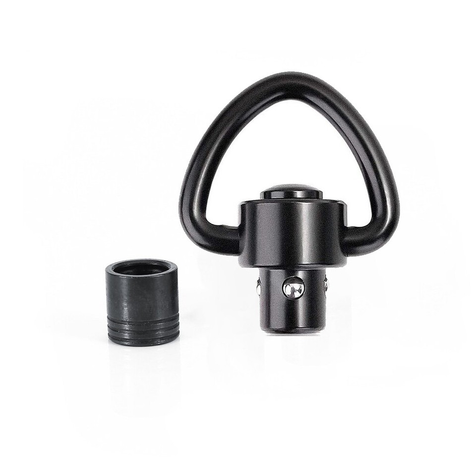 Tactical Push Button Sling Swivel Mount QD Loop Sling Adapter For Rifle ...