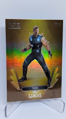 2025 Topps Disney Genesis Thor #84 Gold Foil 2/50 | eBay