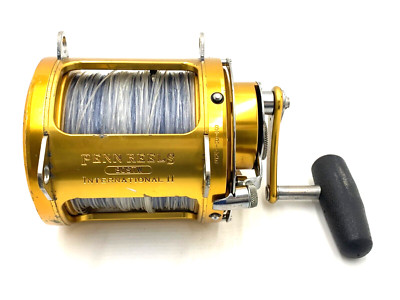 Penn ReelS International II 80STW Fishing Lever Drag Big Game Trolling ...