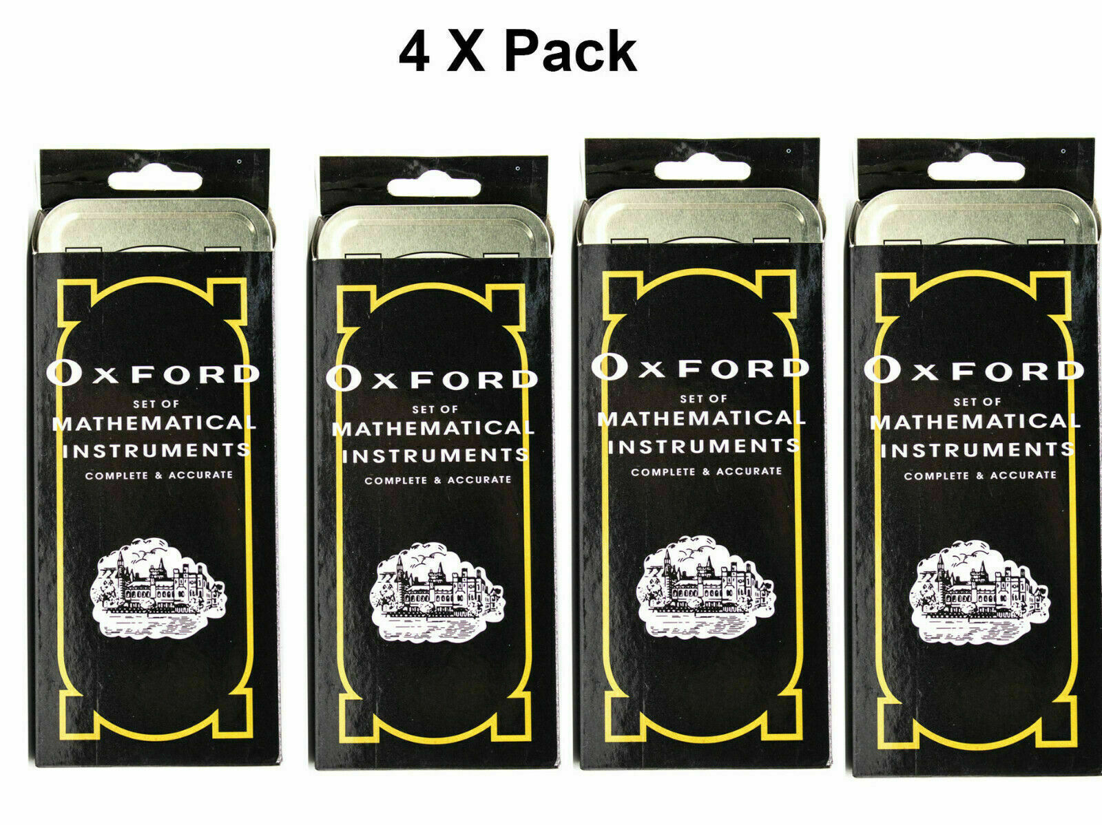 New Geometry Set The Oxford Maths, Technical Geometry With Tin Case ...