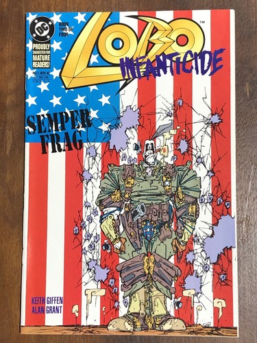 DC Comics - Lobo Infanticide #2 Nov 1992 - You're In the Army Now - VF ...