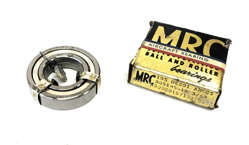 MRC Double Sealed Ball Bearing 9105 UK201 ABEC5 NOS | eBay