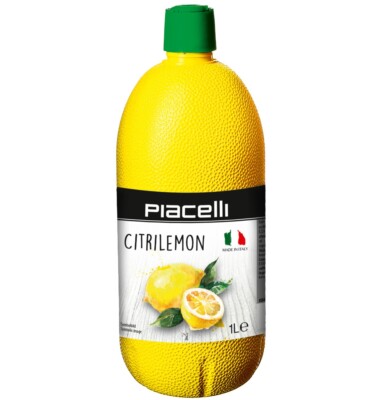 6x Piacelli Citrilemon mit Zitronensaftkonzentrat a.1 Liter Flasche = 6 ...