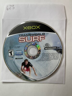 TransWorld Surf (Microsoft Xbox, 2001) Game Disc Only- No Tracking #623 ...