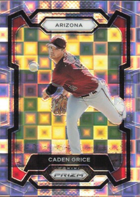 Caden Grice 2024 Panini Prizm Premium Box Set 25/199 Pandora Refractor ...
