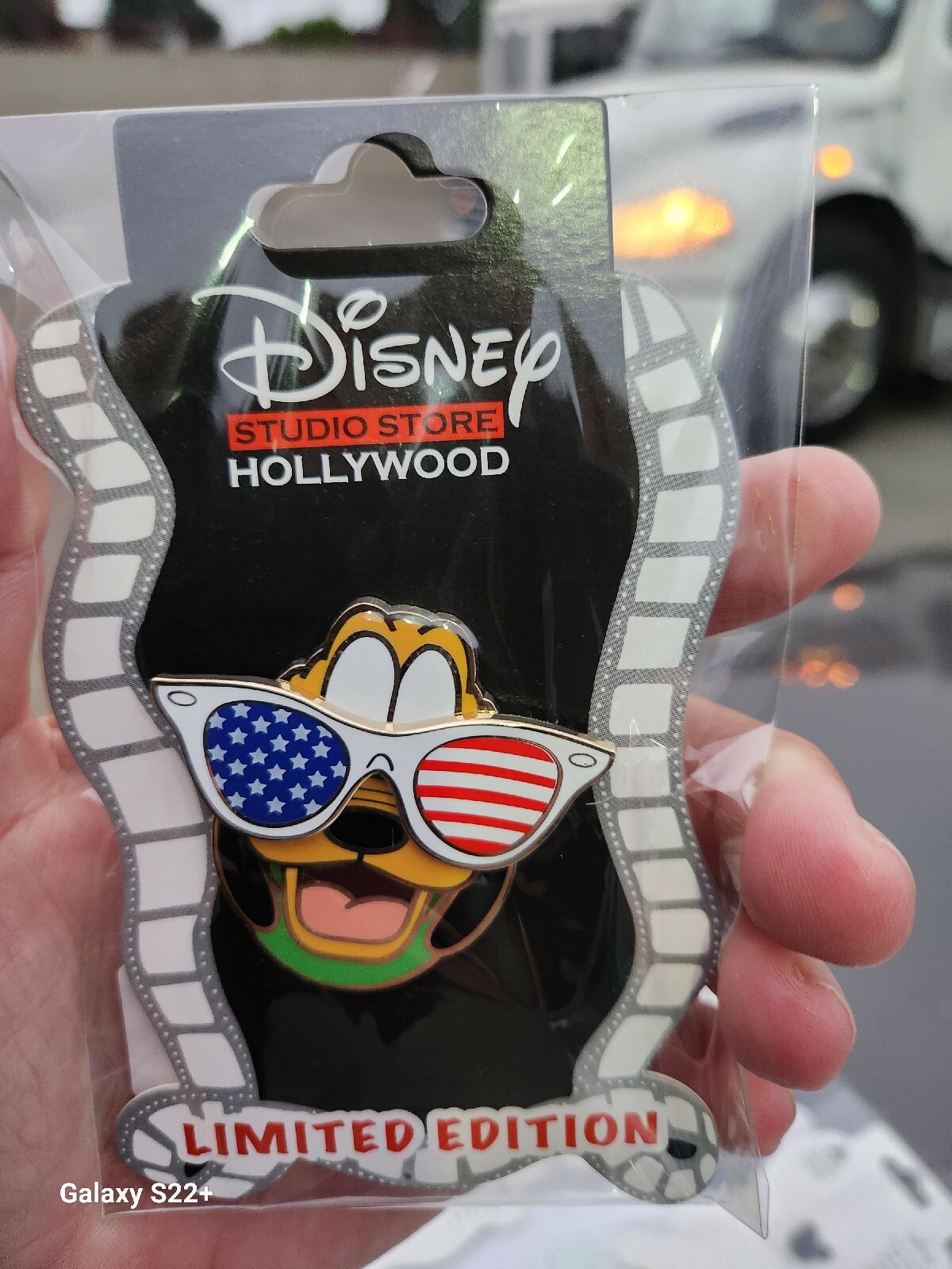 Disney Pluto DSSH DSF Patriotic Sunglasses 4th of July Flag LE 400 Pin ...