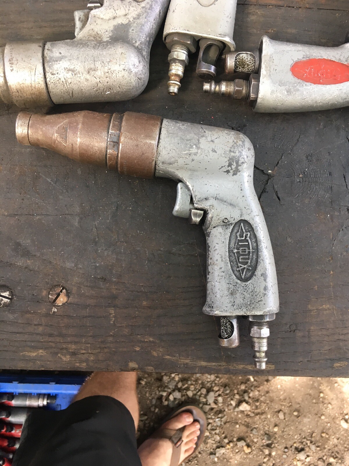 Sioux Pistol Grip Reversible Screw Gun 1/4” Quick Change Hex Nut Driver ...