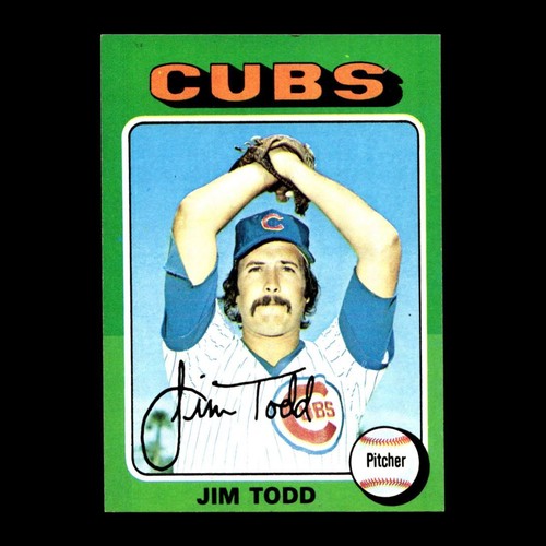 Jim Todd 1975 Topps Rookie Chicago Cubs #519 GM R305 | eBay