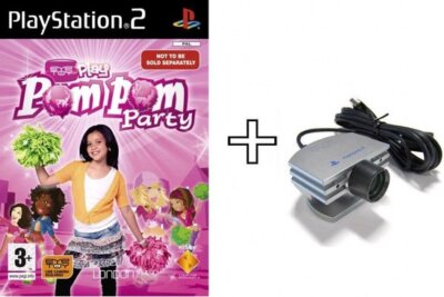 Confezione ps2 Gioco +Videocamera+2 Pompom PLAYSTATION 2 Occhio Toy Play Motion | eBay