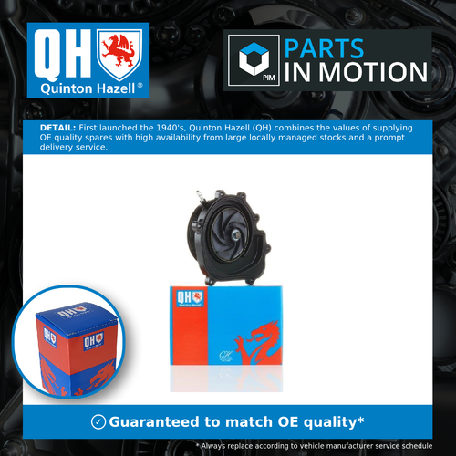 Water Pump fits MERCEDES C220 2.2D 2008 on Coolant QH 6512000300 ...