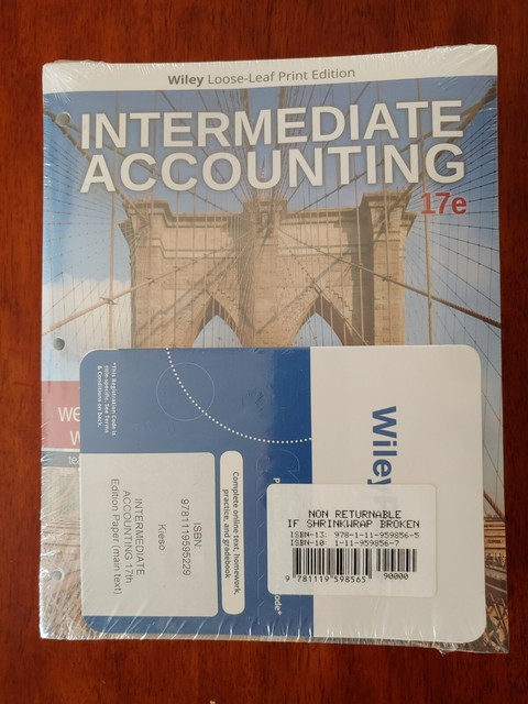 Intermediate Accounting, WileyPLUS Card with Loose-Leaf Set by Jerry J ...