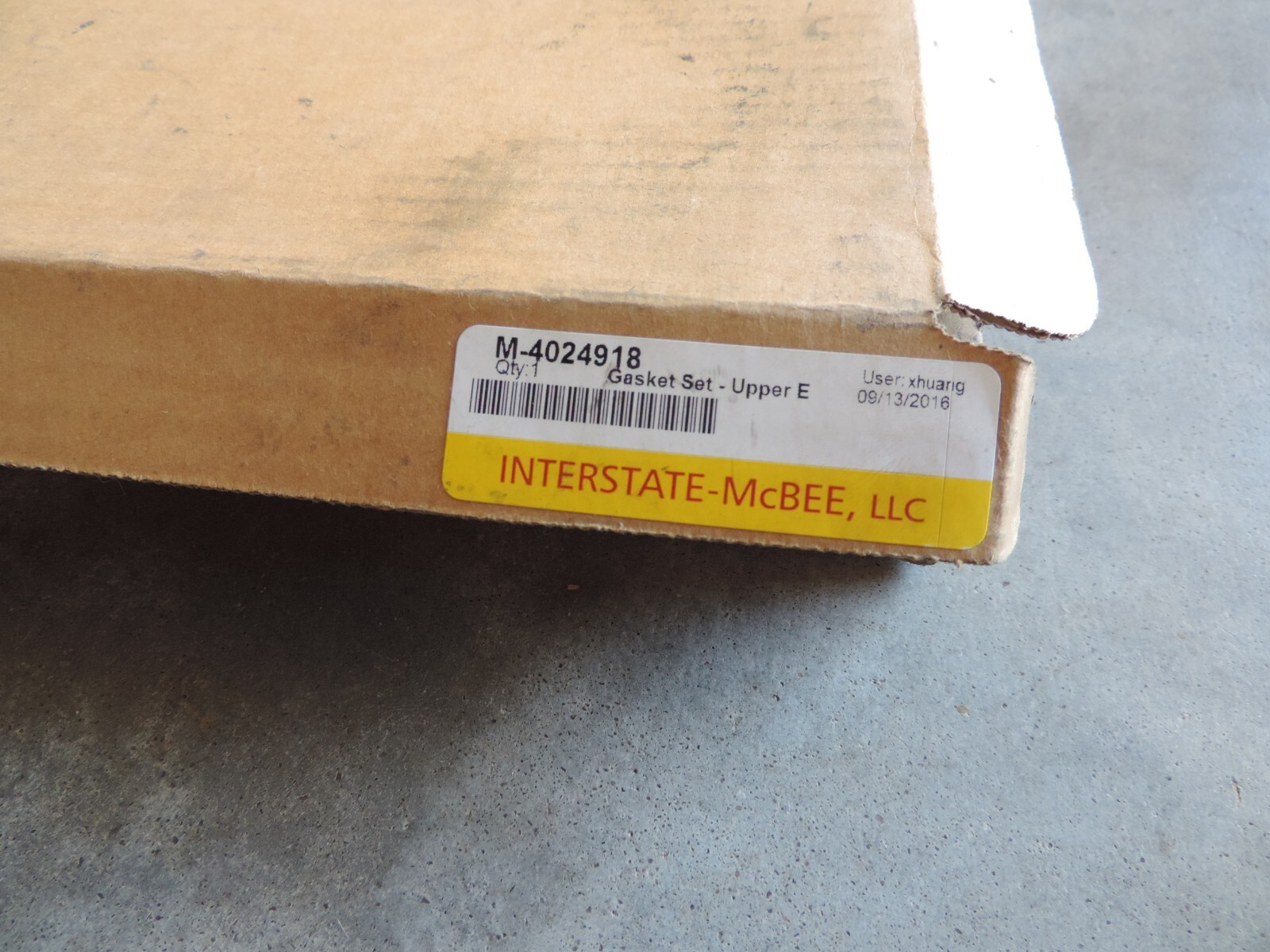 interstate mcbee M-4024918 Gasket Set-Upper Engine | eBay