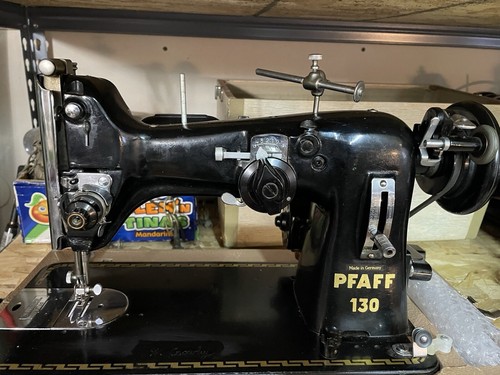 PFAFF 130 HEAVY DUTY SEWING MACHINE INDUSTRIAL-LEATHER-UPHOLSTERY-W ...
