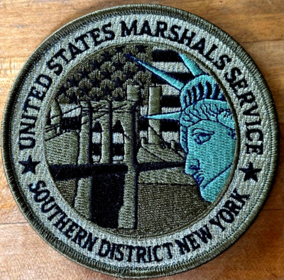 US Marshals Service - Southern District of NYNY OD - Genuine *Kokopelli Patch* | eBay