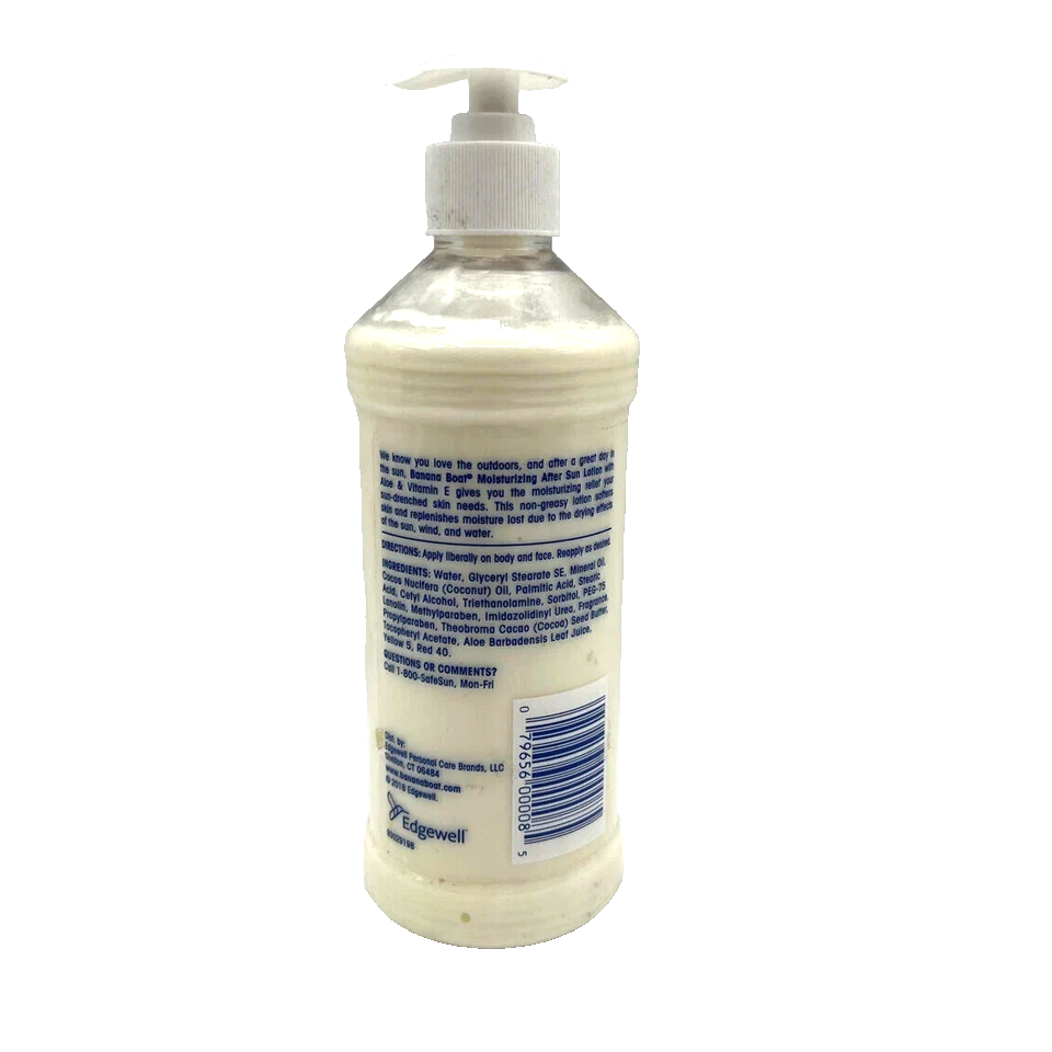 Banana Boat Aloe Vera Sun Burn Relief Sun Care After Sun Lotion 16 ...