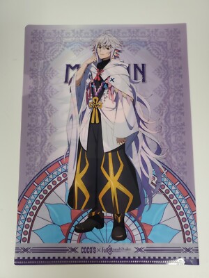 Coco's Fate Grand Order FGO MERLIN Translucent Color Binder 8.5x12" NEW ...