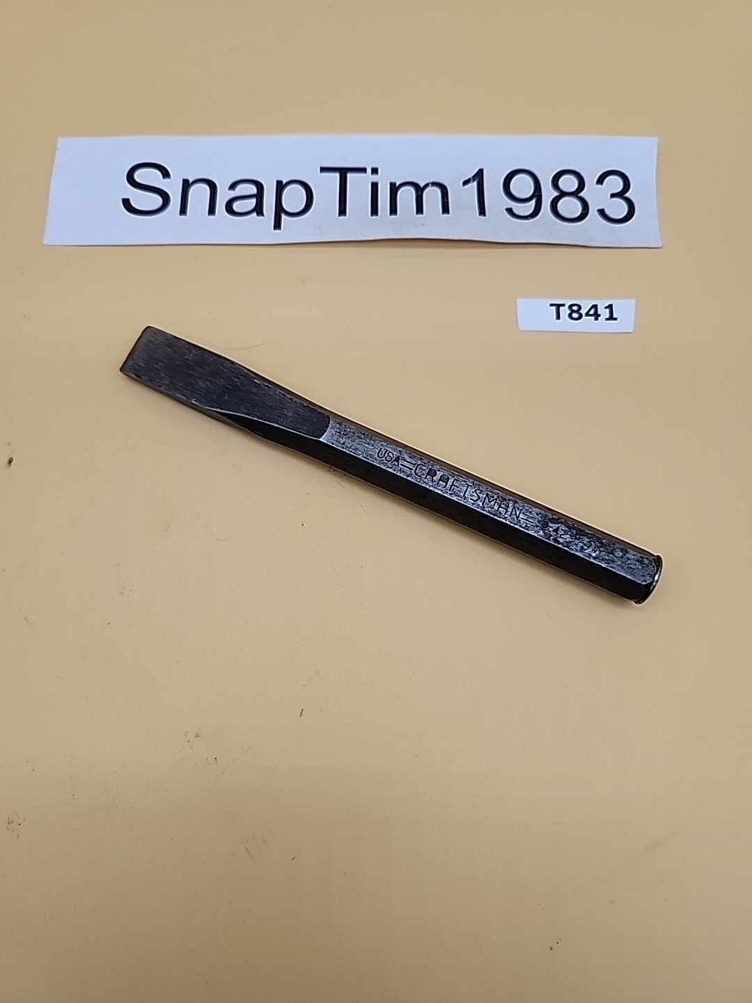 Craftsman All Steel Chisel Splitter Tool 5/8" #42974 WF 6” USA | eBay