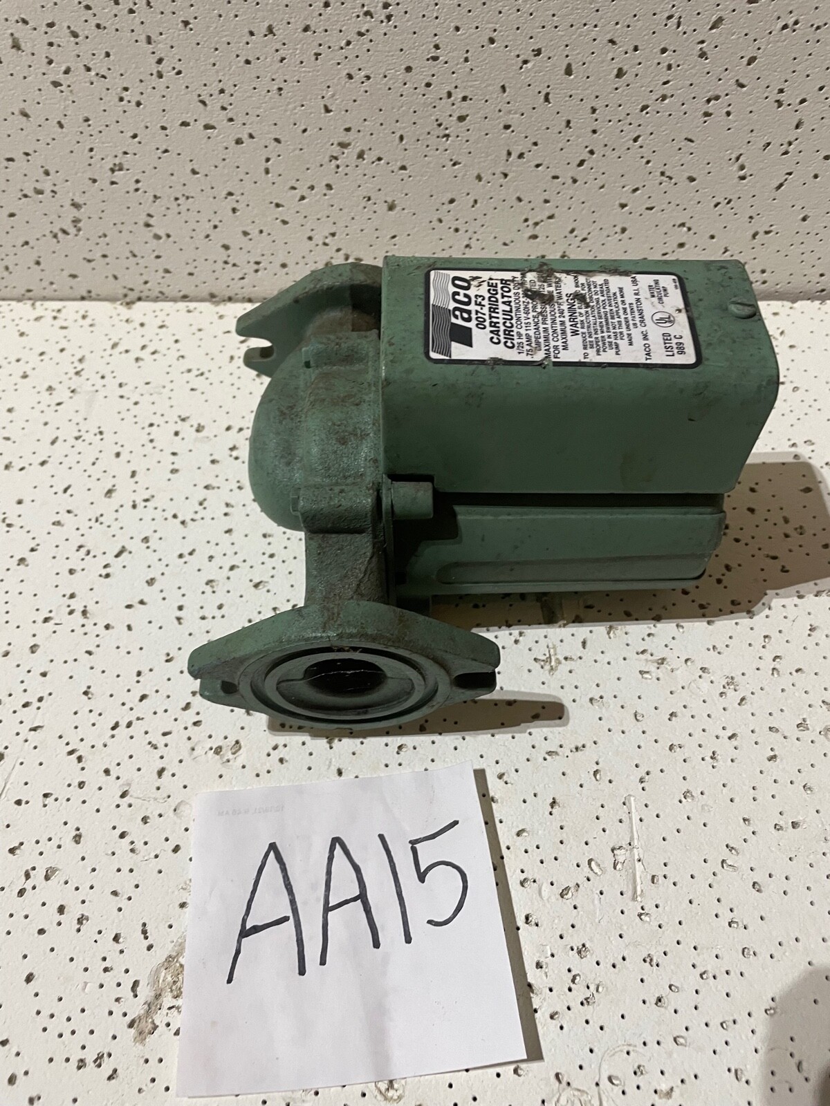 TACO 007-F5 CARTRIDGE CIRCULATOR PUMP - 007 F5 F4 F3 | eBay