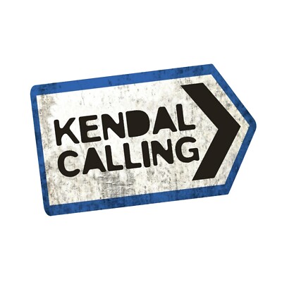 Festival KENDAL CALLING Music Festival inspired Cumbria Road Metal Sign ...