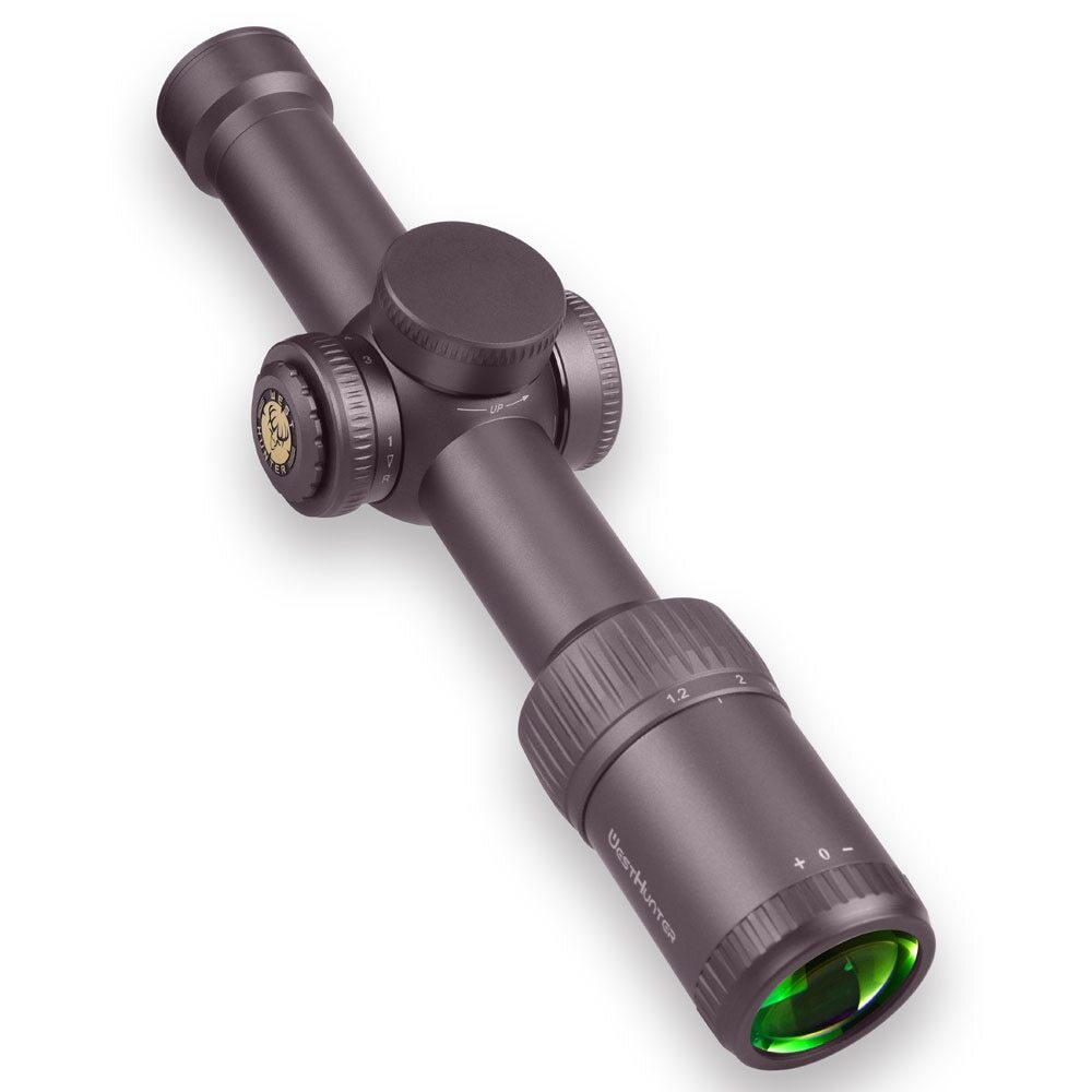 WestHunter HD 1.2-6X24 IR Pro Hunting Scope Illuminated Glass Etched ...