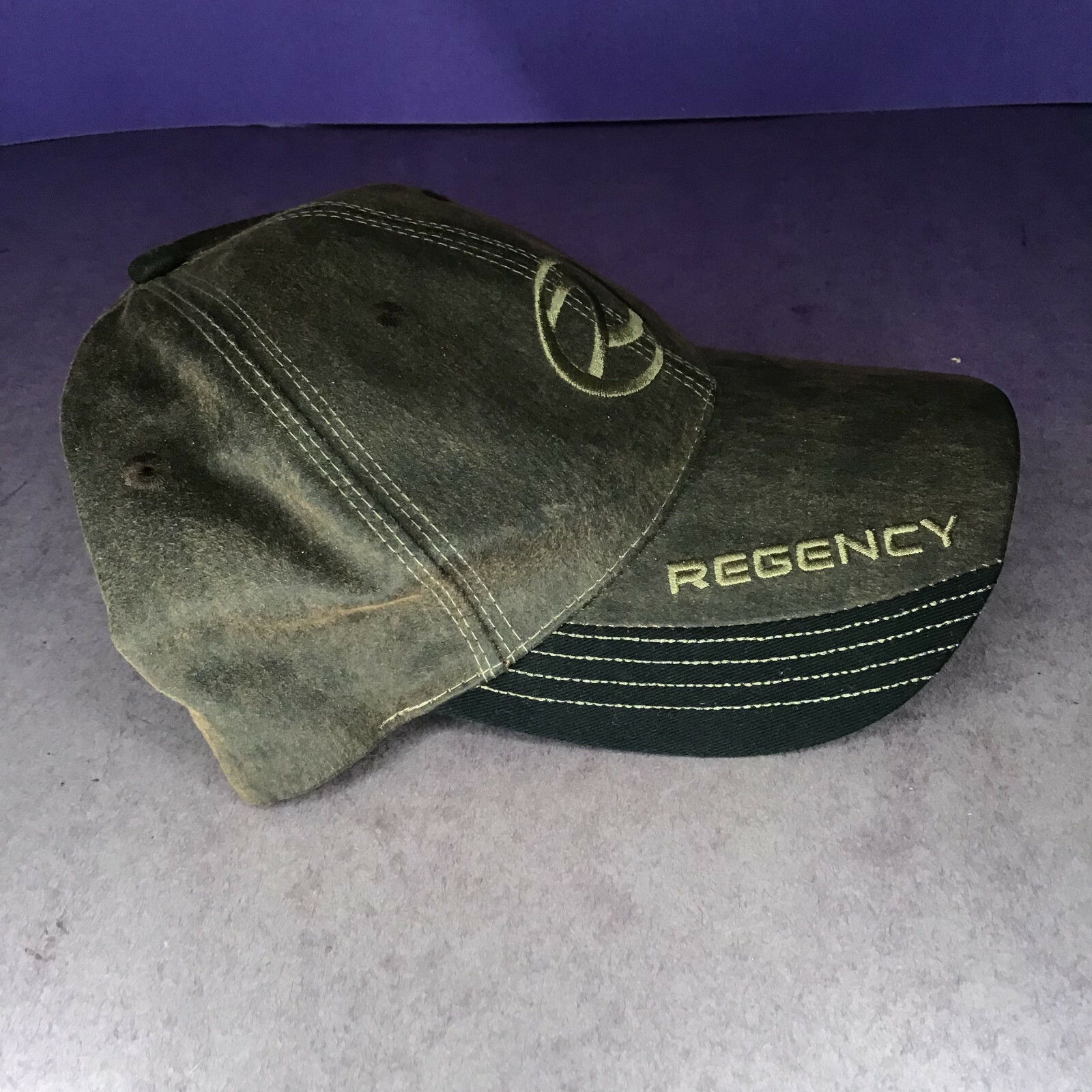 Regency Tracker Boats Hat Cap Brown Adjustable Strapb… - Gem