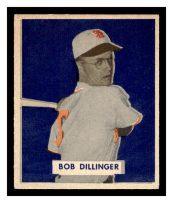 1949 Bowman Baseball #143 Bob Dillinger 127E-02 | eBay