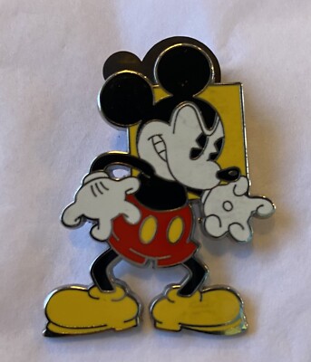 Disney Oh Mickey! Angry Mickey Trading Pin 2010 Vintage Animation Style ...