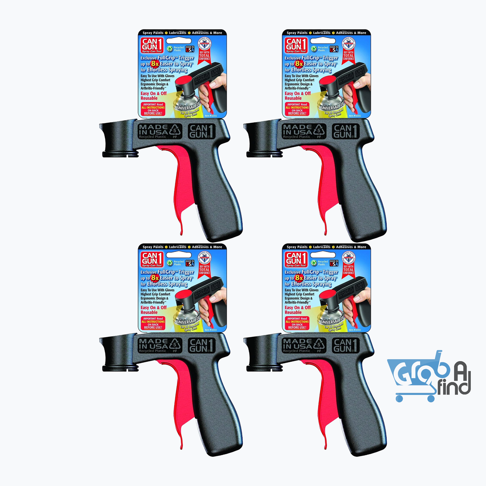 Can-Gun1 2012 Premium Can Tool Aerosol Spray 4 Pack | eBay