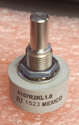 (1 PC) 6187R2KL1.0 SCHURTER POT 2K OHM 1W PLASTIC LINEAR | eBay