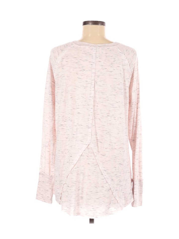 Spring & Mercer Women Pink Long Sleeve T-Shirt M | eBay