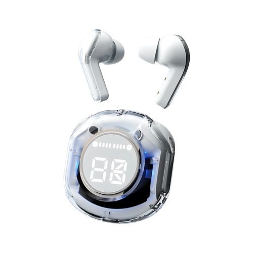 T8 PRO Tws Bluetooth Earbuds Transparent With LED Digital Display ...