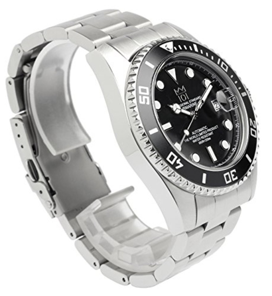 101 200m Scuba DIVERS SUBMARINE "AUTOMATIC" CITIZEN Movement Watch F/S ...