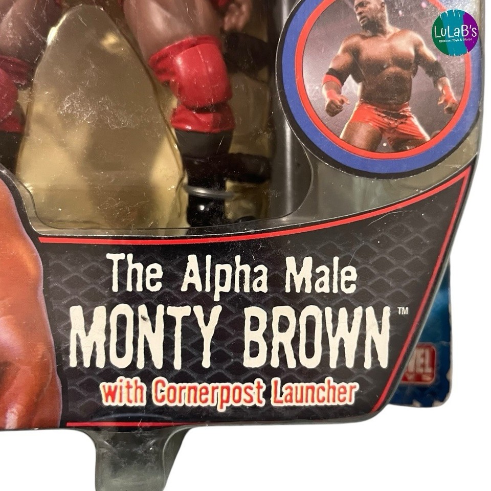 TNA Impact Alpha Male Monty Brown Action Figure Marvel Toys 2005 | eBay