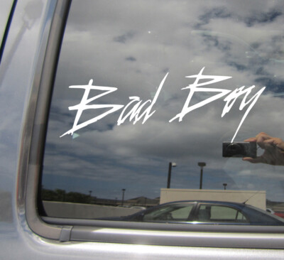 Bad Boy Racer Racing Cars Laptop Bumper Window Vinyl Decal Sticker ...