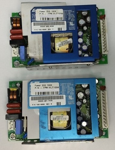(2) EOS VLT100-4000 Quad-Ouput (+5V +12V -5V -12V) 100W Open-Frame ...