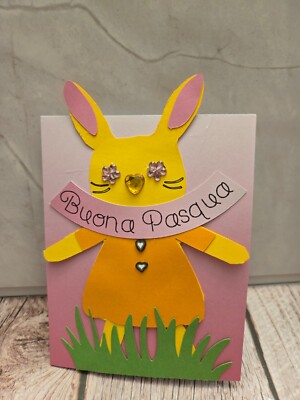 Handcrafted Italian Easter Greeting Card | eBay