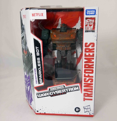 Transformers Netflix SPARKLESS BOT War For Cybertron Deluxe Class ...