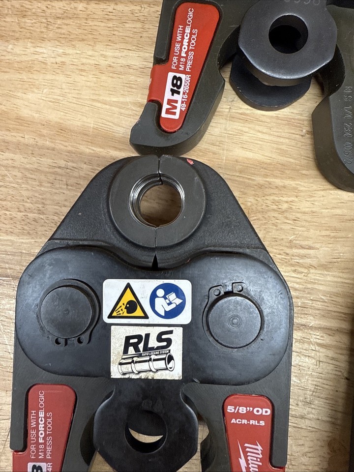 Milwaukee Tool 49-16-2662R 1/4 In To 1-1/8 In Rls Press Jaw Kit P1-07 ...