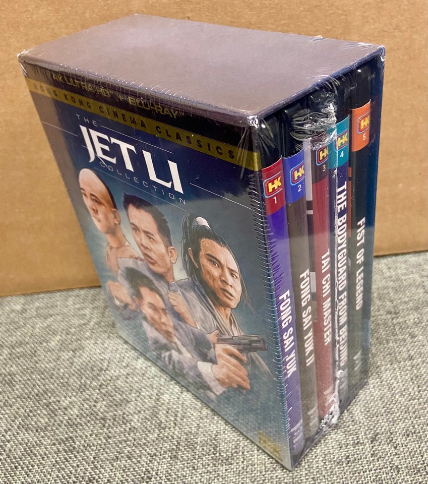 The Jet Li Collection 4K Ultra HD + Blu-ray 10-Disc Box Set Shout ...